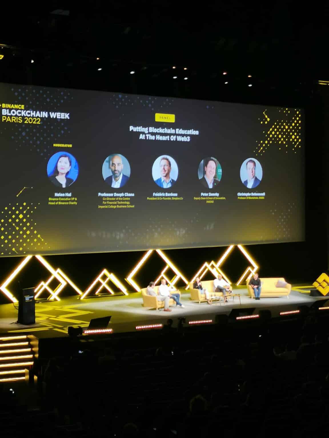 Lancement de la Binance Blockchain Week à Paris ! - Cointribune