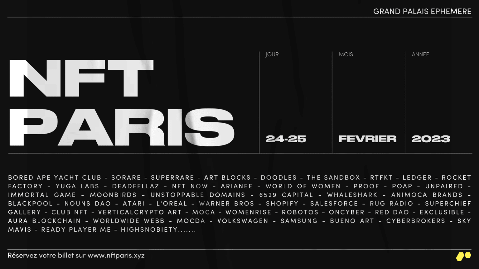 NFT Paris nous embarque pour une nouvelle édition en février 2023
