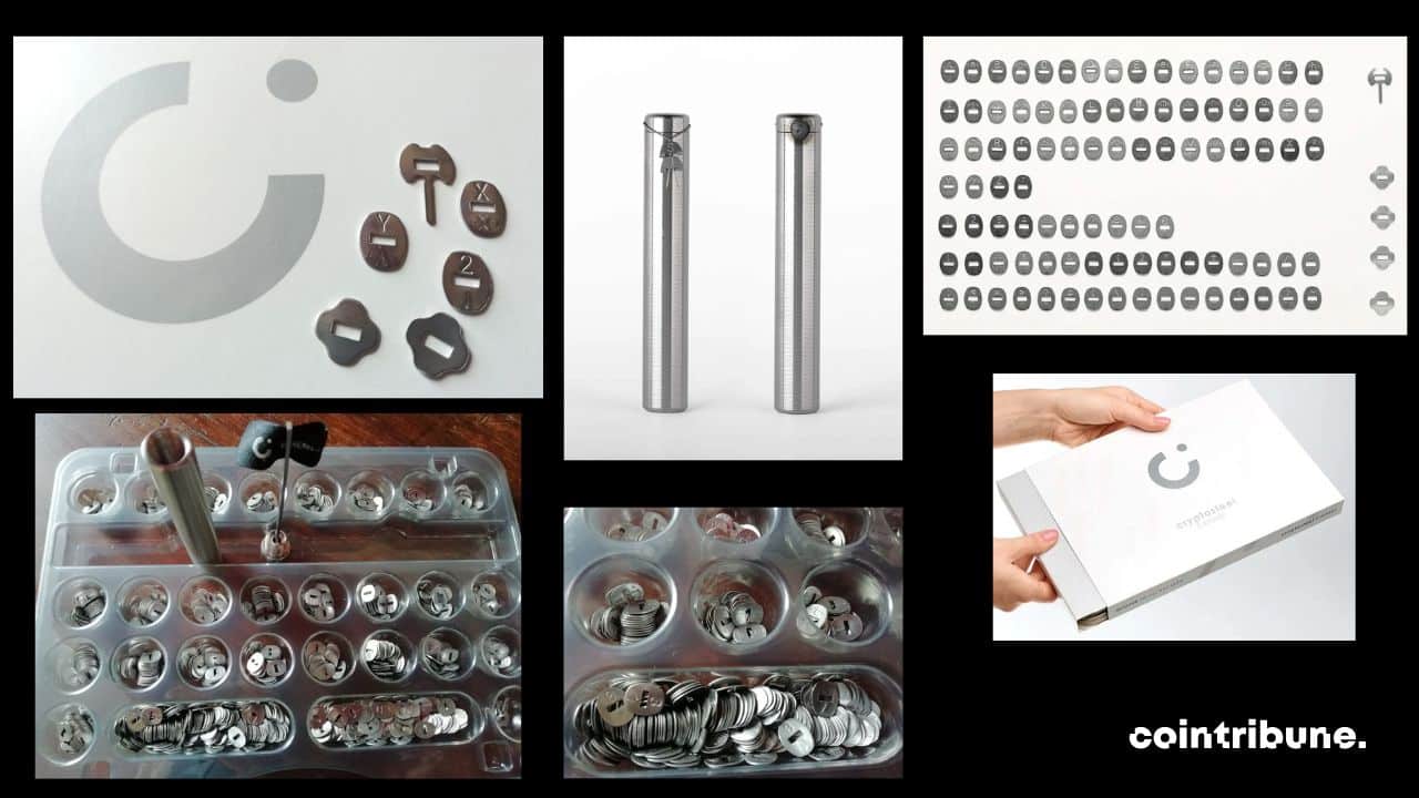 Sécuriser sa seed bitcoin (BTC) : La capsule en acier Cryptosteel