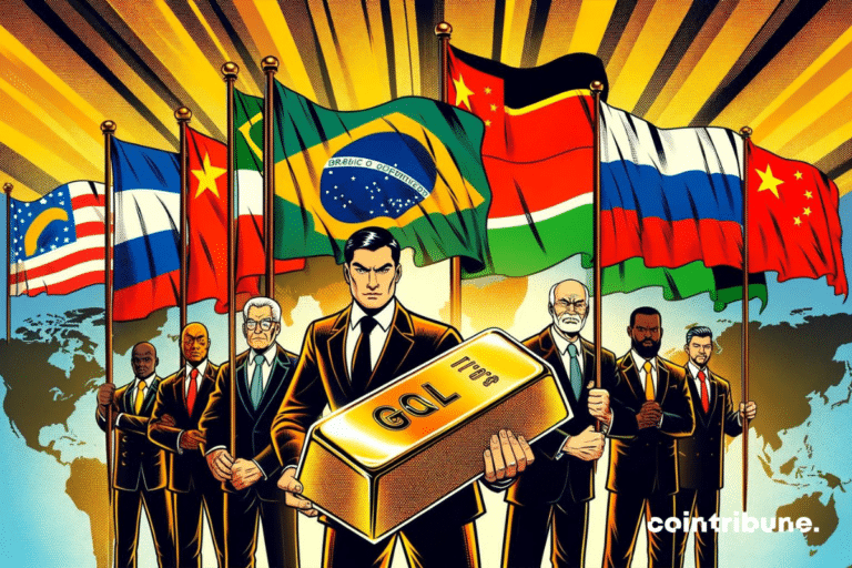 Gold, the new weapon of the BRICS against the dollar