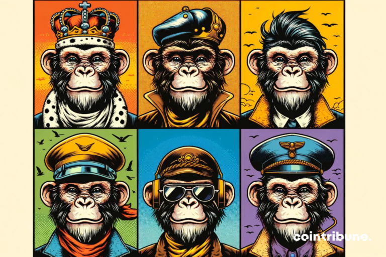 Bored Ape Yacht Club (BAYC) : Tout savoir sur les NFT à tête de singe