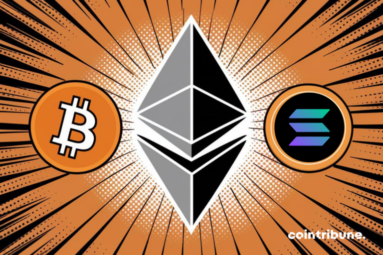 Ether Losing Ground to Bitcoin and Solana