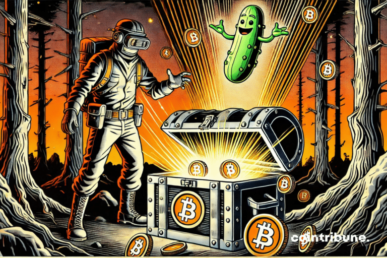 Bitcoin Joins Fortnite: A Secret Mine Explodes A Memecoin